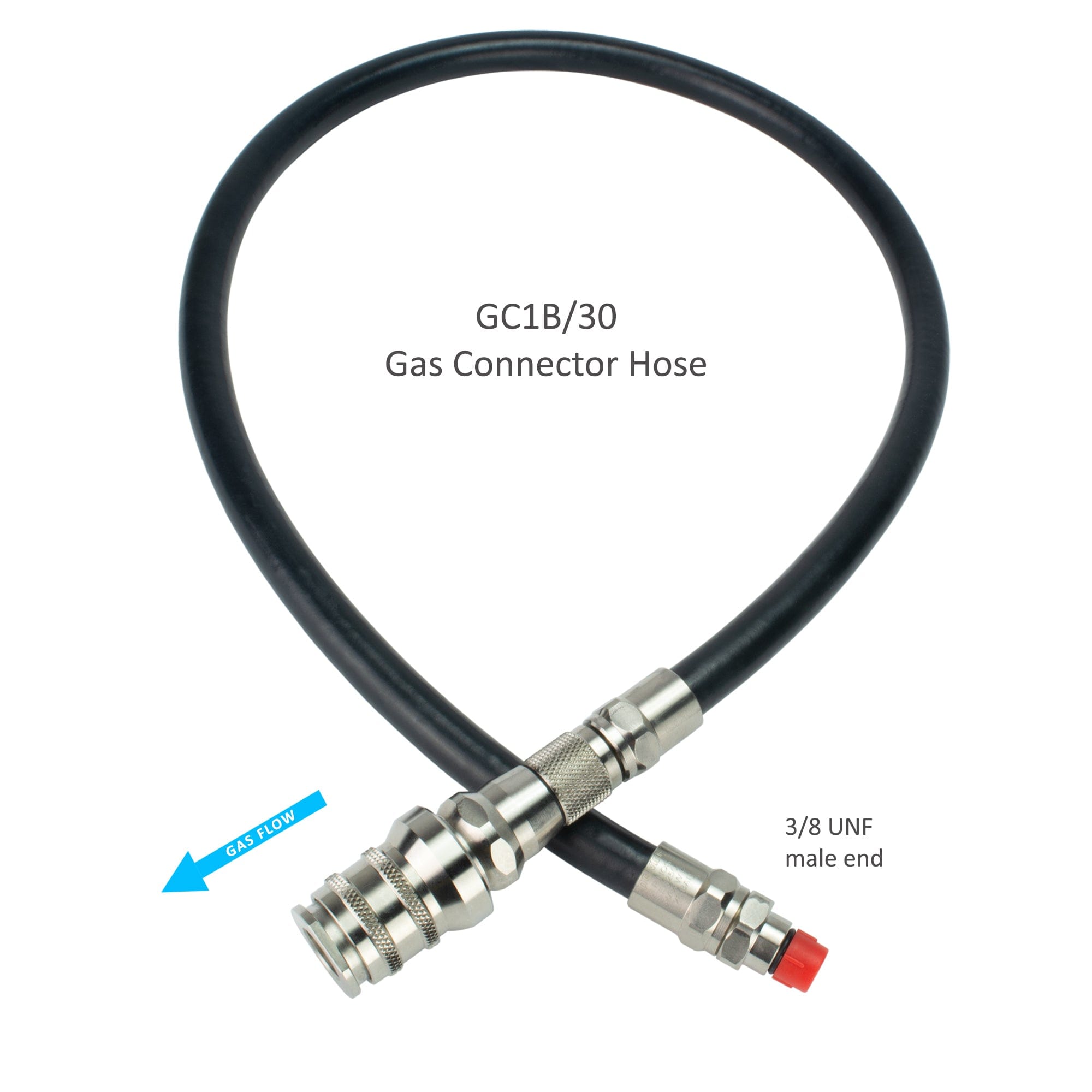 Female Gas Connector Hose 30 GC1B-30 | CCR Gas Connection