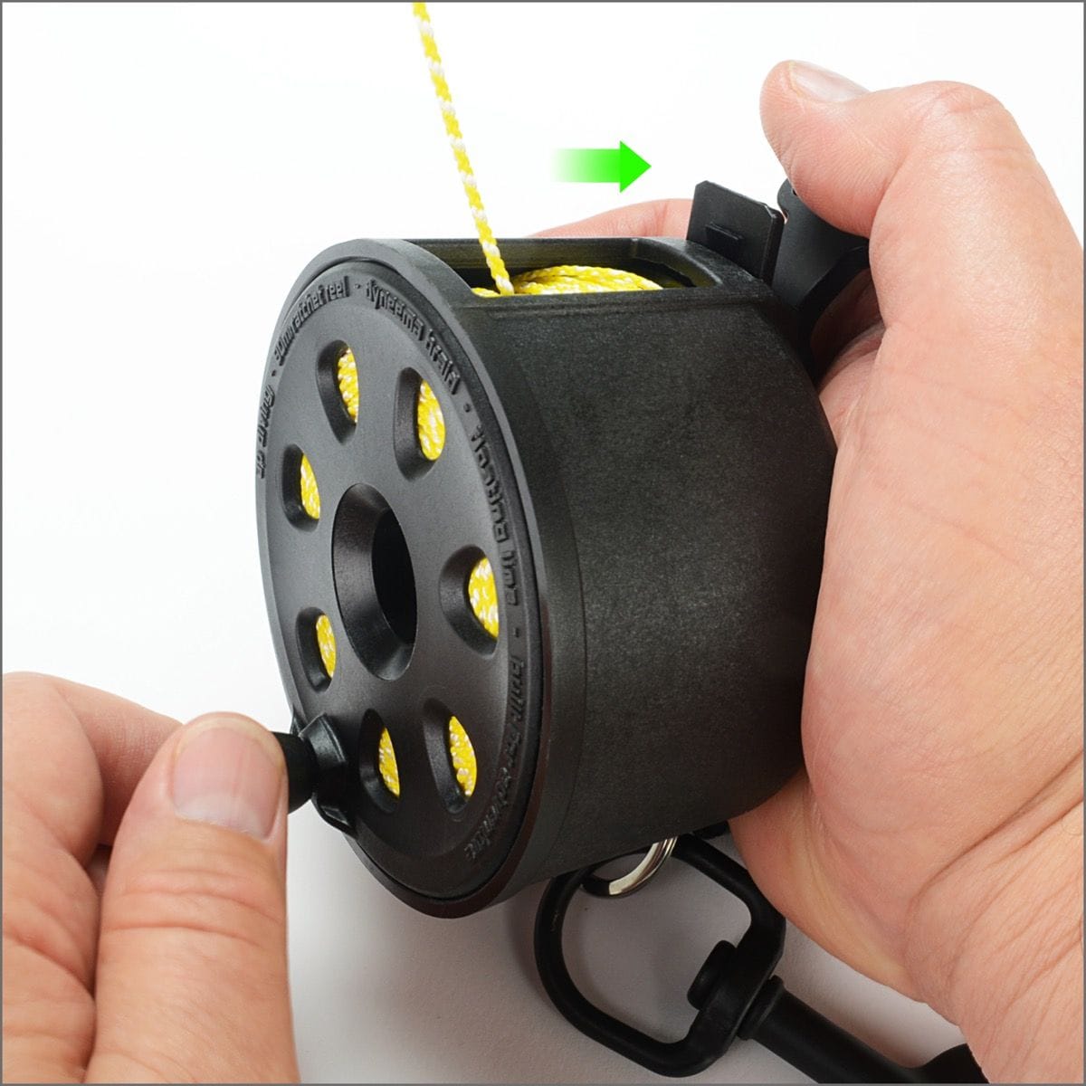 90m Ratchet Dive Reel System | AP Diving CCR Navigation