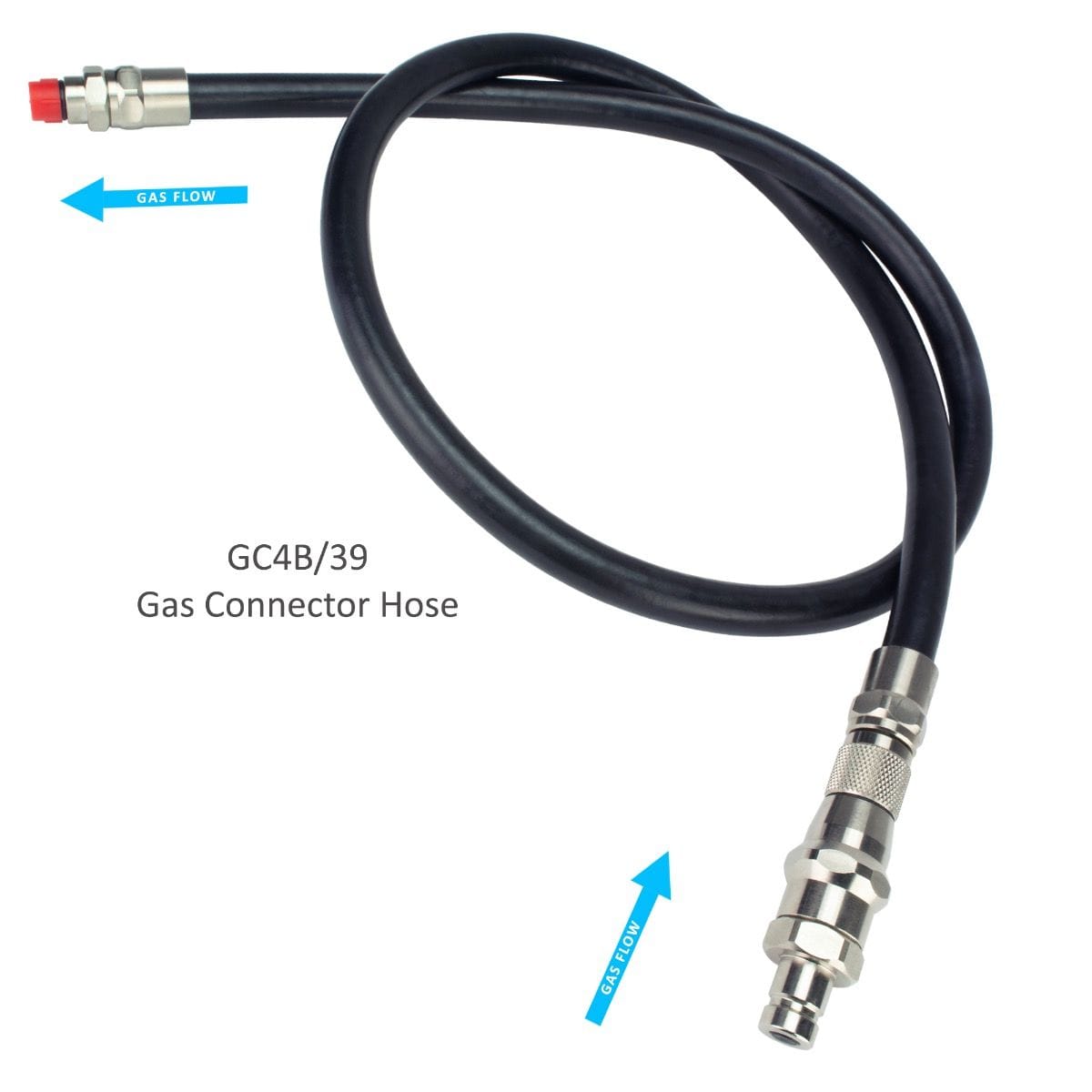 GC4B-39 Gas Connector To 1st Stage Series B | CCR Gas Hose