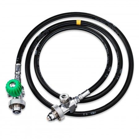 Oxygen Decanting Hose with Gauge Industrial | Gas Transfer